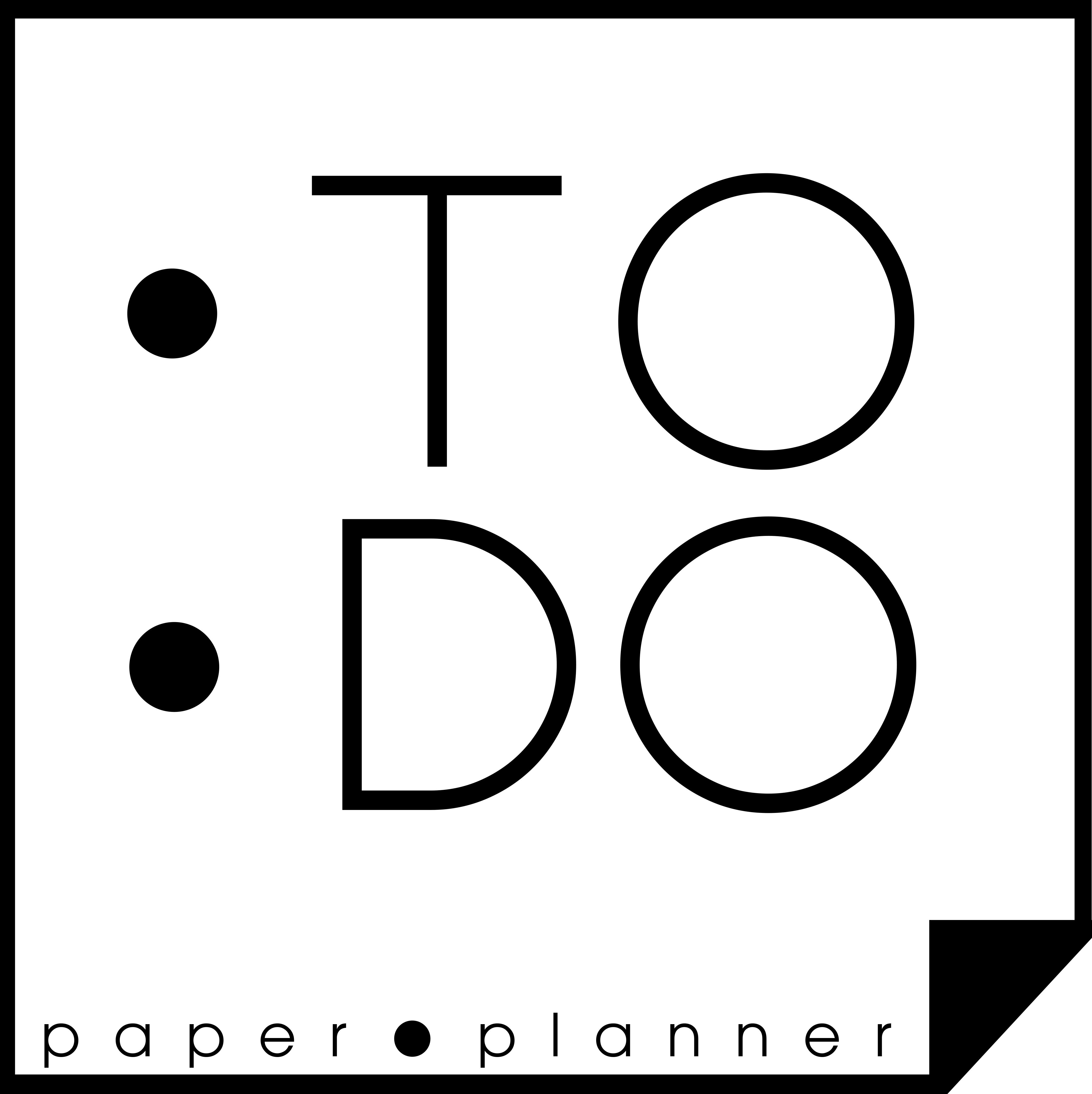 TODO PAPER & PLANNER – Dilediğin Ajanda